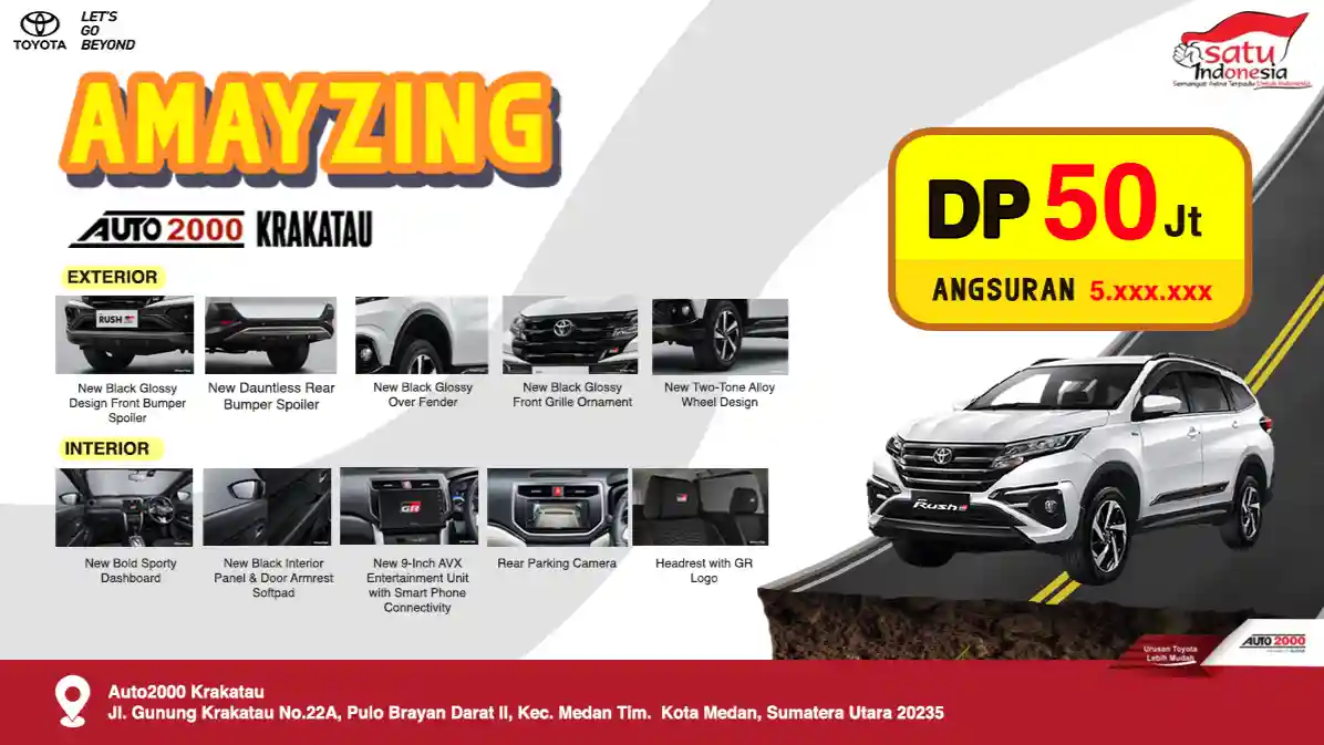 Dealer dan Bengkel Toyota di Medan | Auto2000