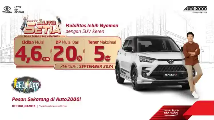 Promo Auto Setia Raize | Auto 2000